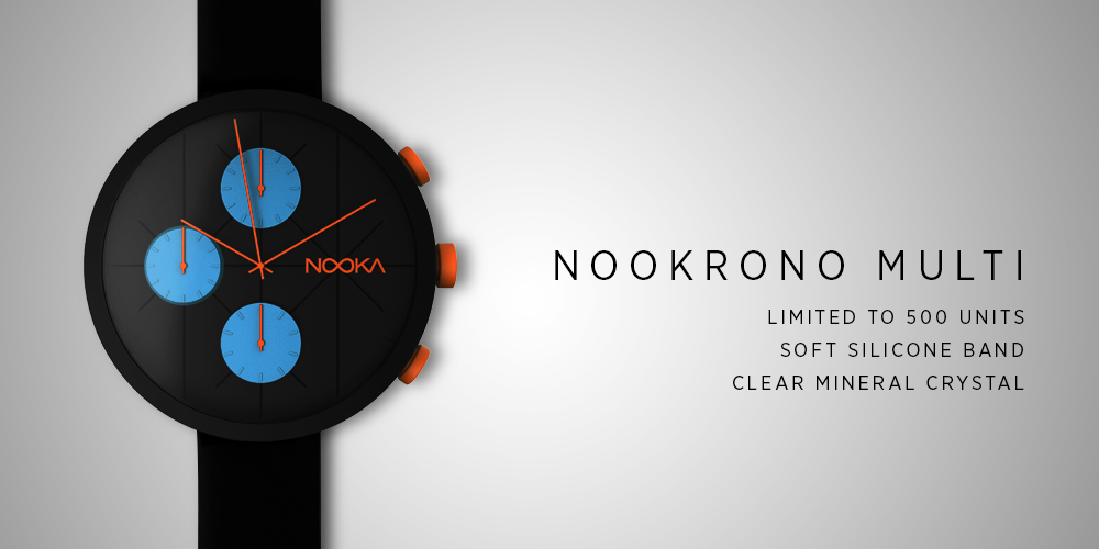 NOOKRONO Chronograph Watches by NOOKA | Indiegogo