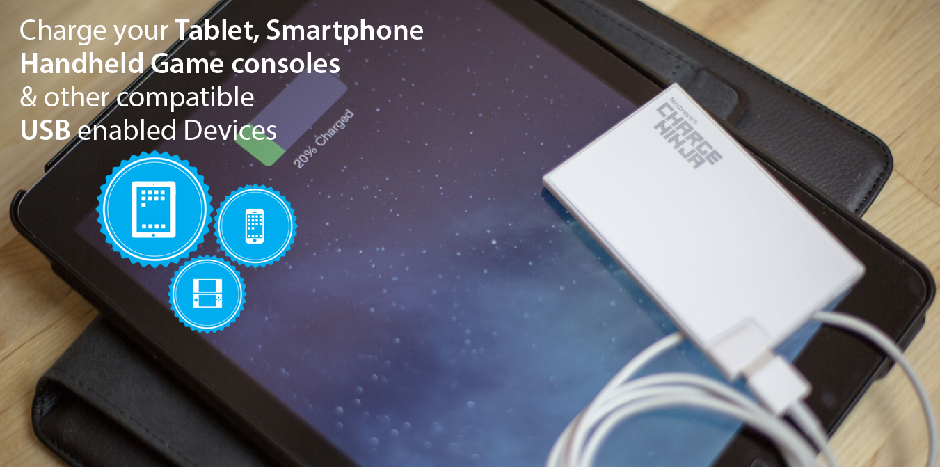 Charge Ninja: Battery-to-Go | Indiegogo