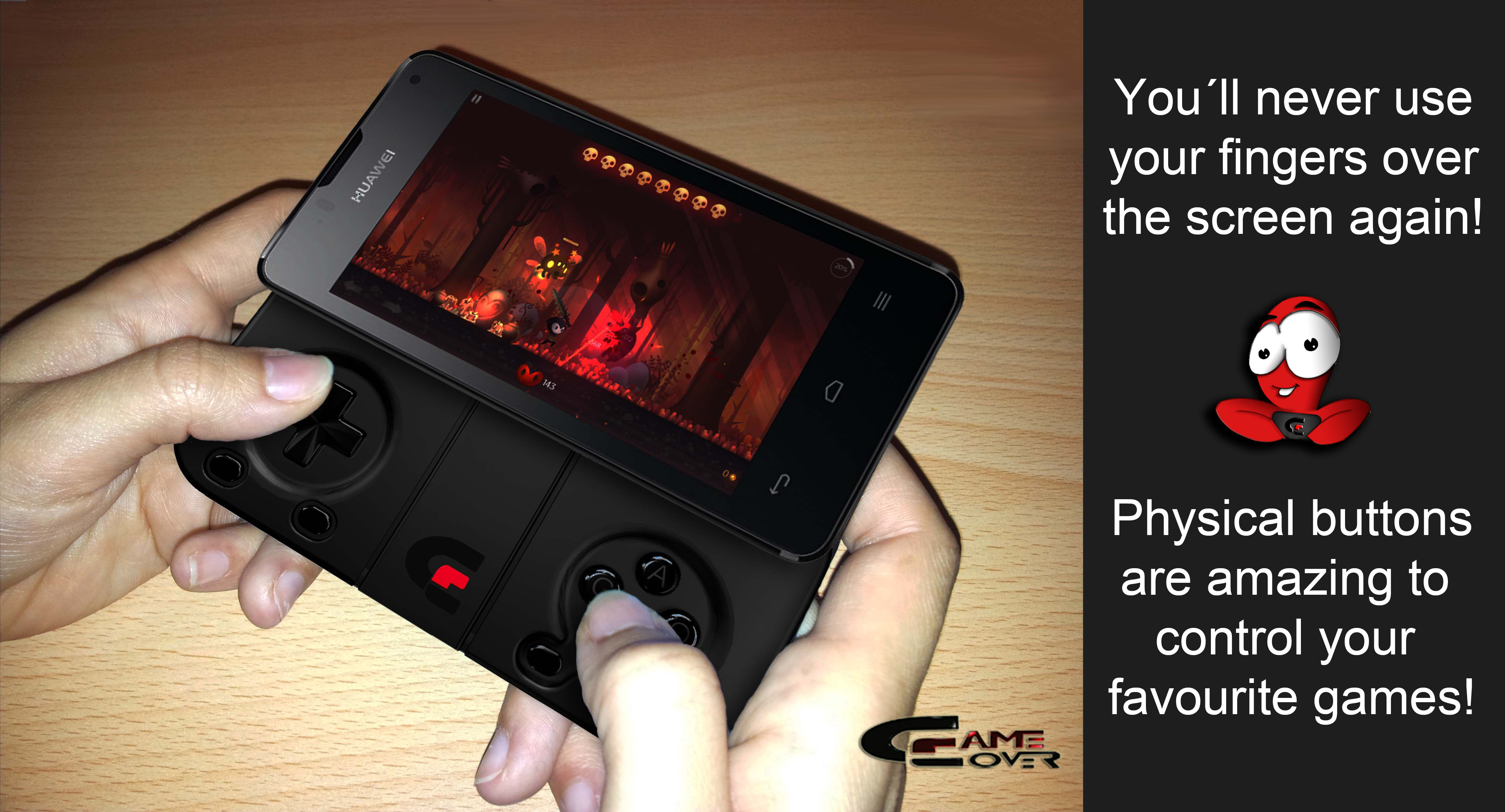 Game Cover: The Thinnest Android Portable Gamepad | Indiegogo