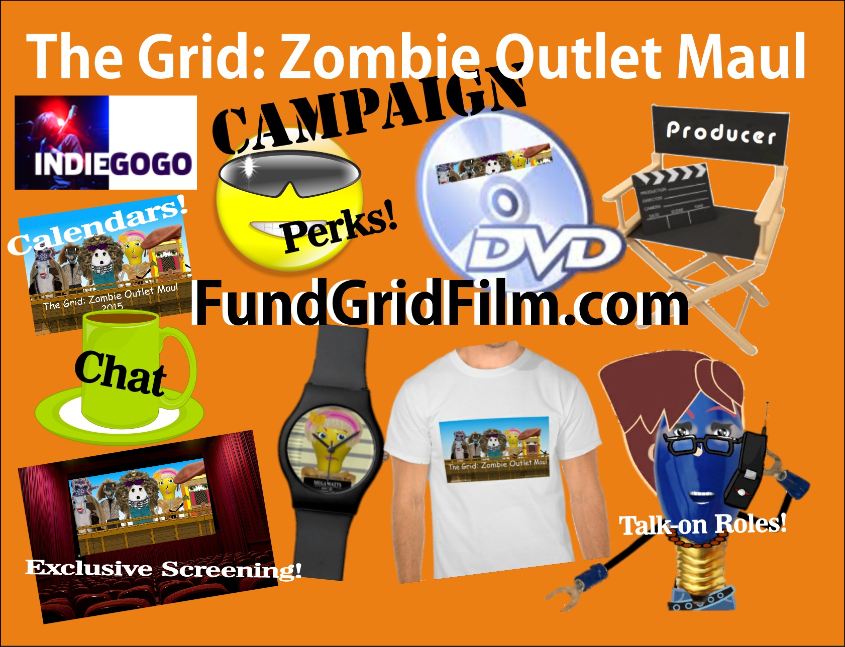 The Grid: Zombie Outlet Maul - Animated Feature | Indiegogo