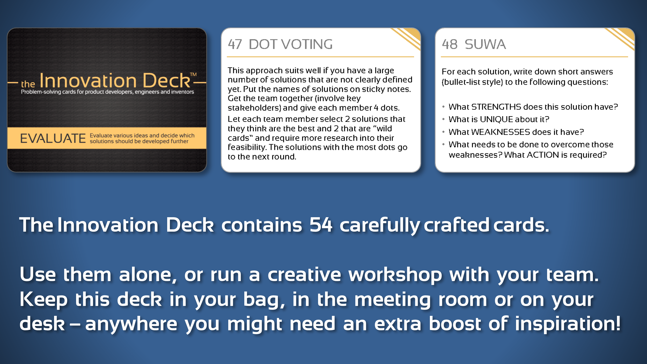 How to Invent Something New: the Innovation Deck | Indiegogo