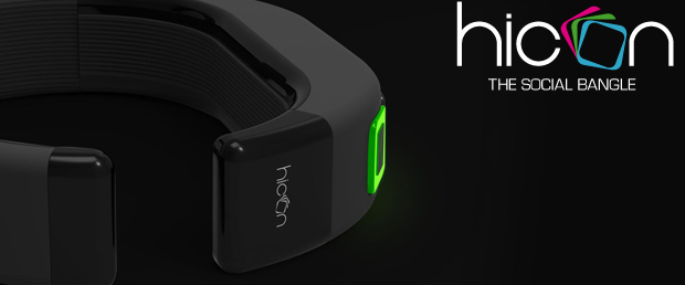 Hicon is all your social networks, made wearable! | Indiegogo