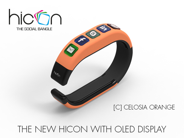 Hicon is all your social networks, made wearable! | Indiegogo