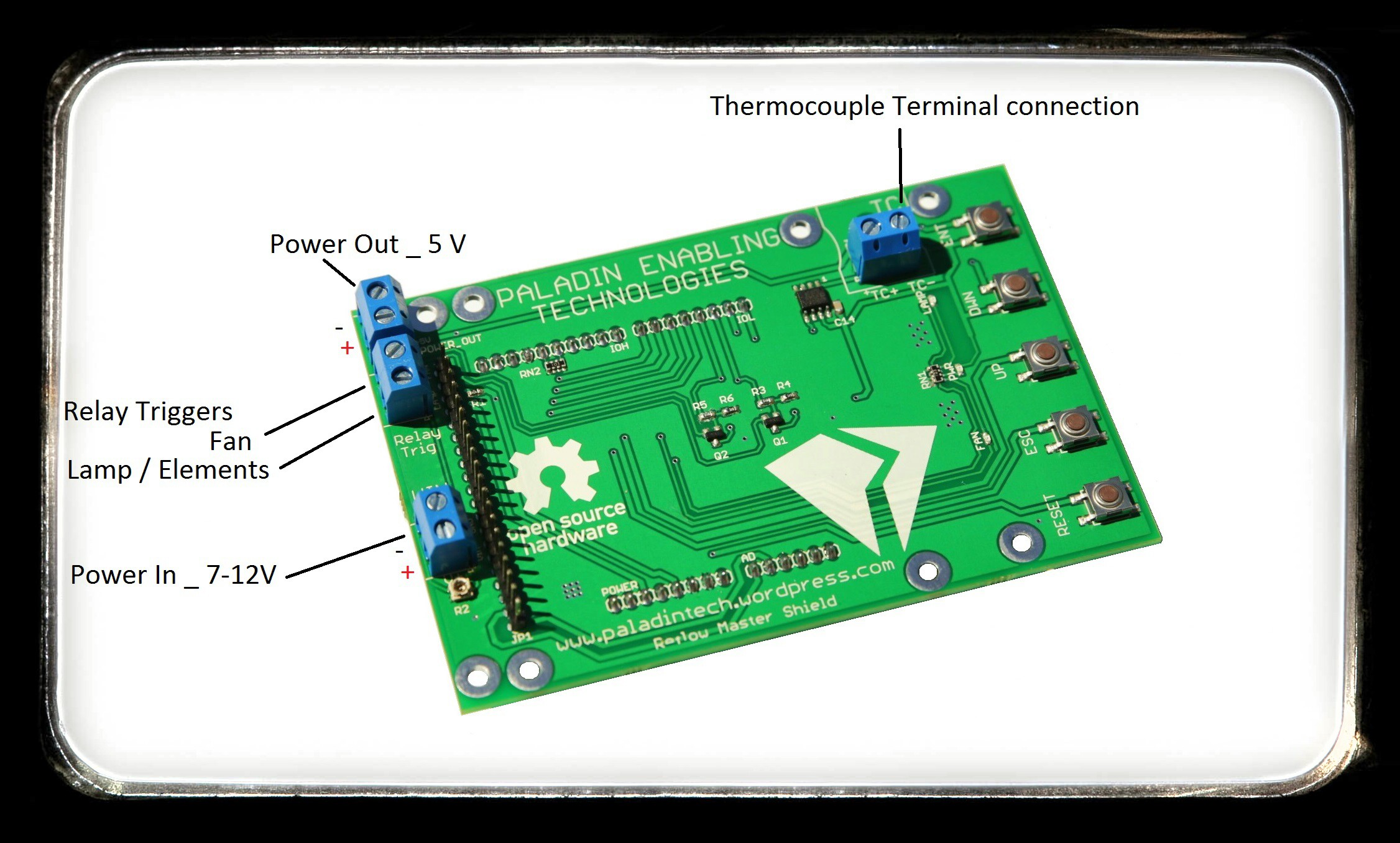 Reflow Master Shield - Arduino Solder Reflow Oven | Indiegogo