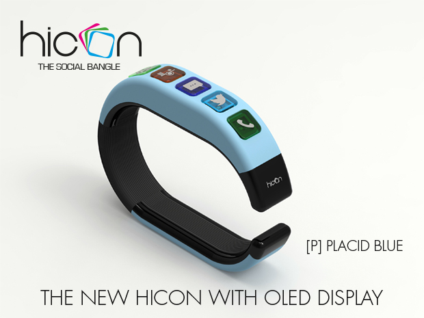 Hicon is all your social networks, made wearable! | Indiegogo