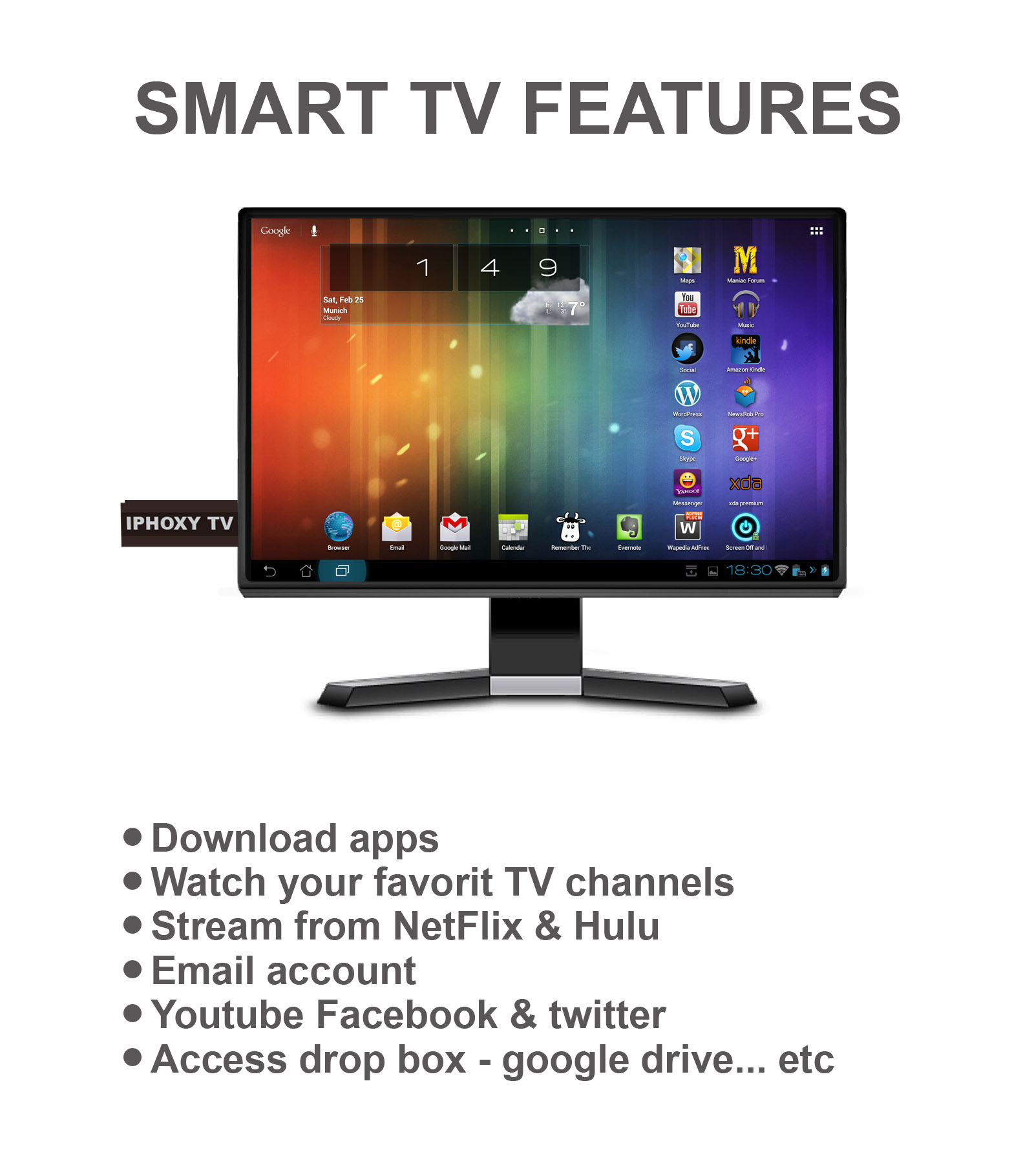 wirelessly connect your phone tablet PC to your TV | Indiegogo