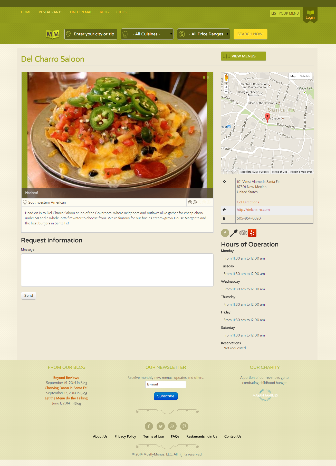 MostlyMenus: Let the Menu do the talking! | Indiegogo