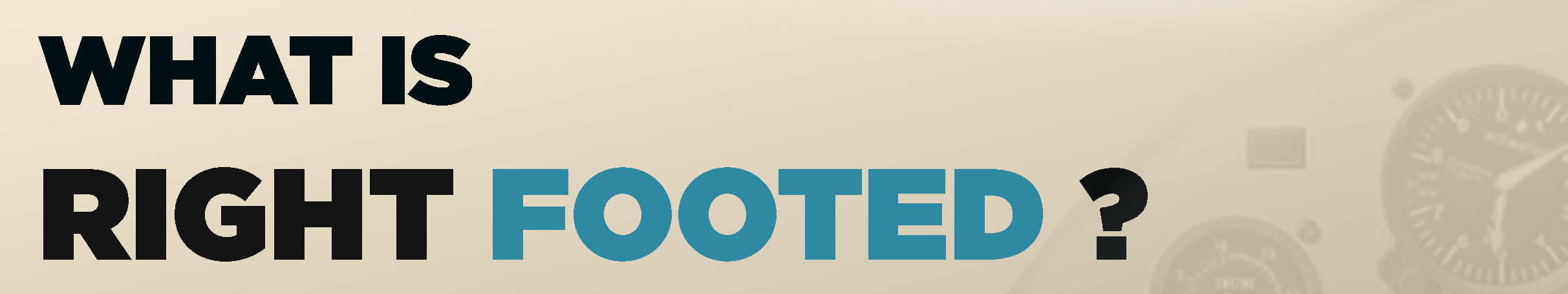 Help 'Right Footed' take the final step | Indiegogo